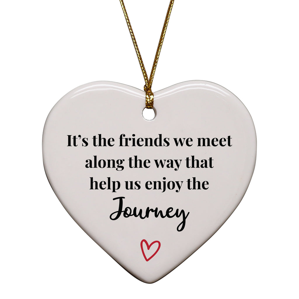 It's The Friends We Meet Along The Way Keepsake Ornament – Cedar Crate ...