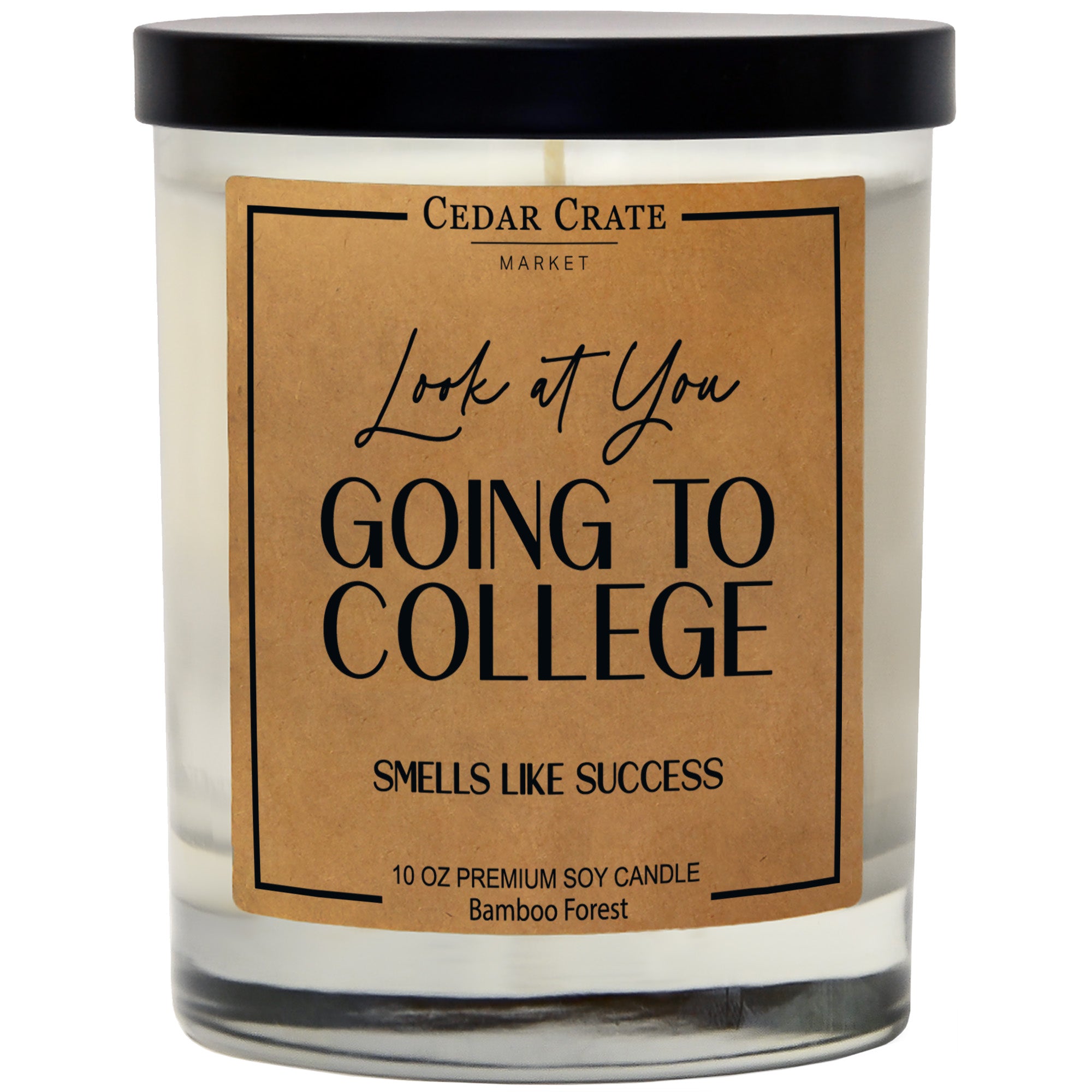 Look At You Going To College Smells Like Success Soy Candle – Cedar ...