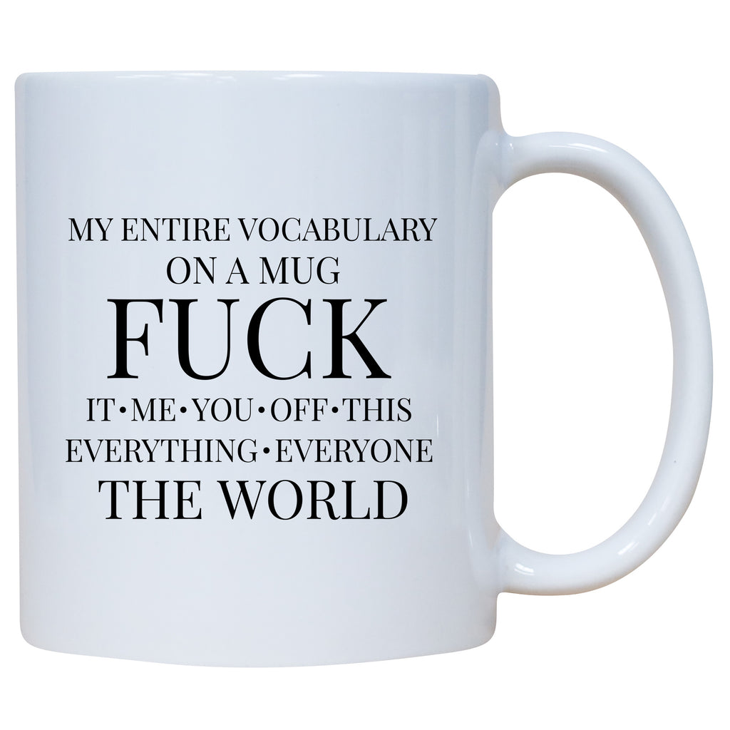 My Entire Vocabulary On A Mug – Cedar Crate Market