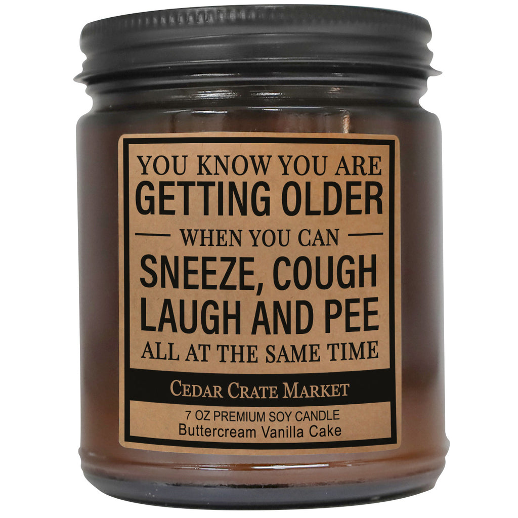 Sneeze, Cough, Laugh, And Pee Amber Jar – Cedar Crate Market